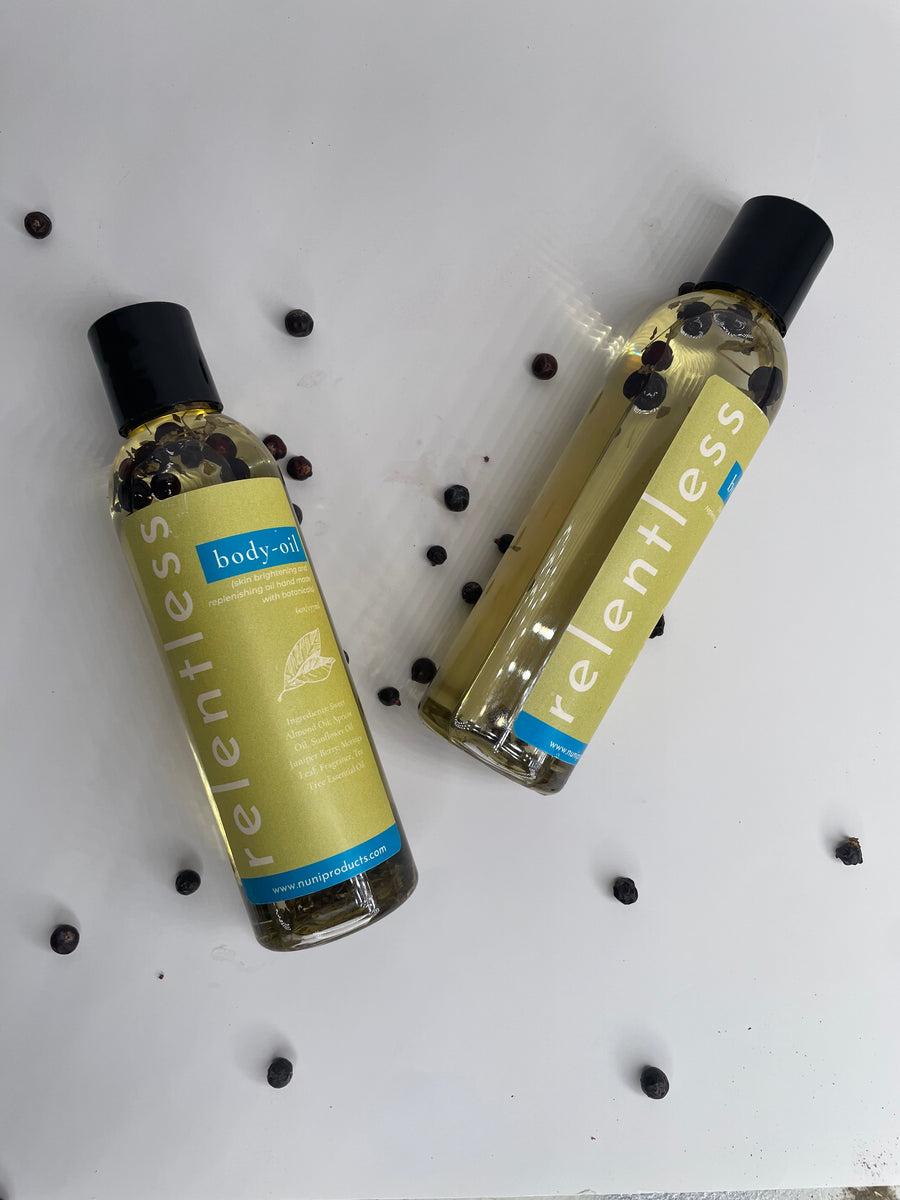 Relentless Body Oil – Nuni Products